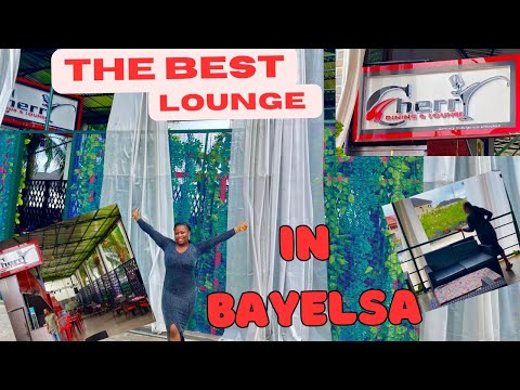 Vlog|Tour this lounge with me🍃|A place to visit in Bayelsa State|Cherry🍒dining&lounge|Nazom’s diary