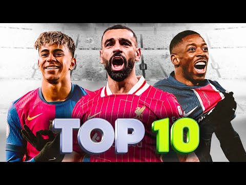 Top 10 Wingers in Football 2025