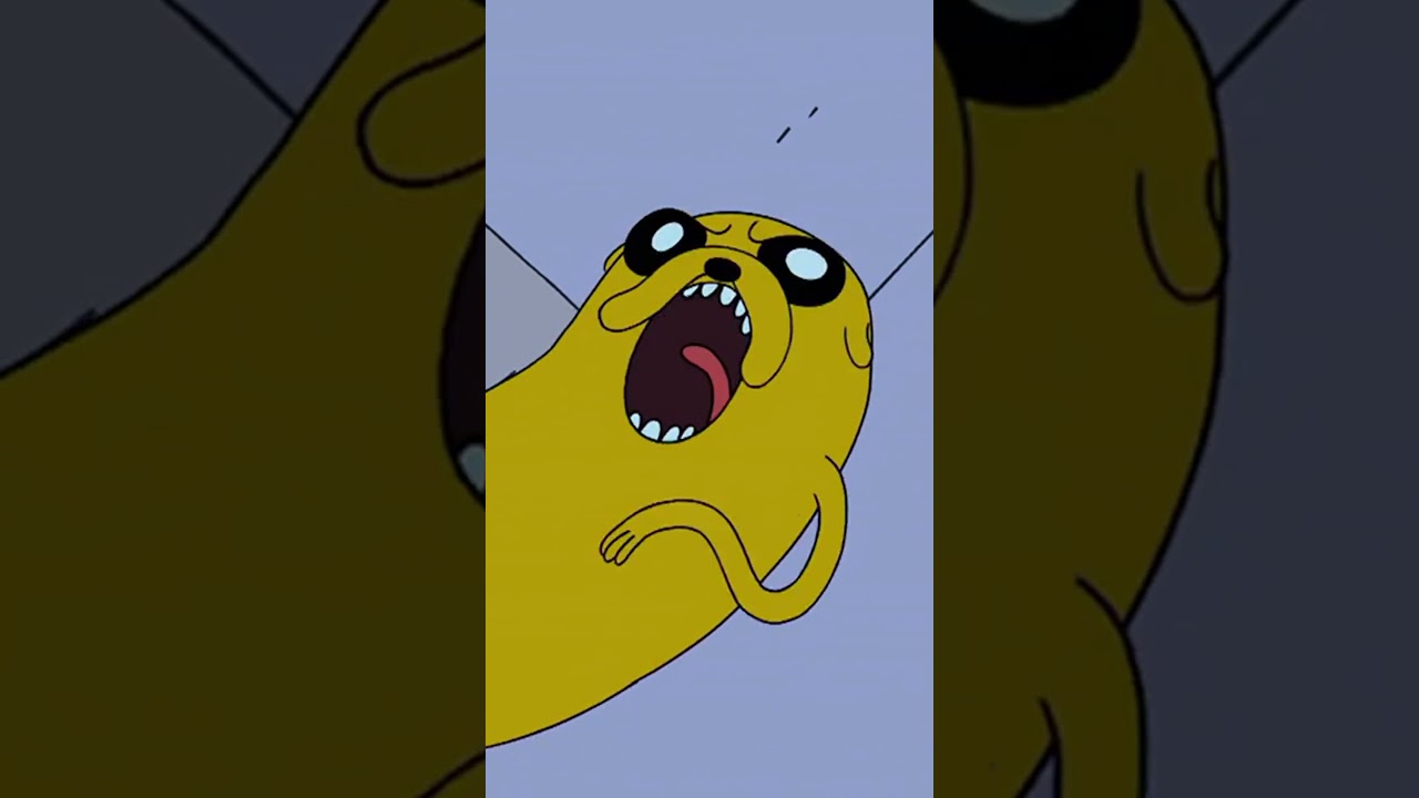 Time to stretch 🧘‍♂️🐶 #JakeTheDog #StretchGoals #AdventureTimeMagic #cartoonnetwork