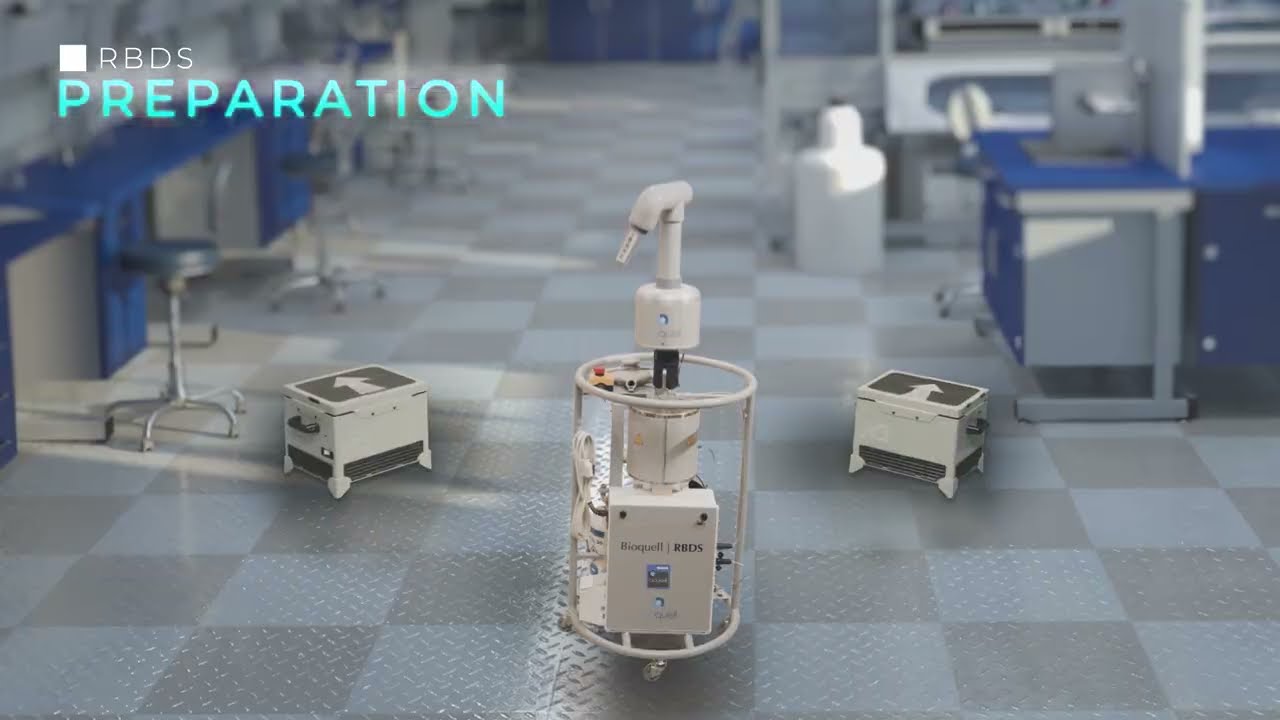 The Ecolab Bioquell Rapid Bio Decontamination (RBDS) Process