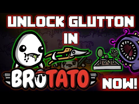 UNLOCK GLUTTON BROTATO RIGHT NOW! HERE'S HOW to Unlock the New Brotato Characters