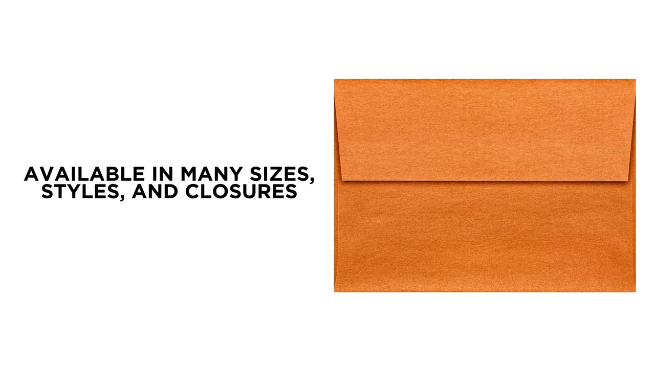ENVELOPES Orange Envelopes