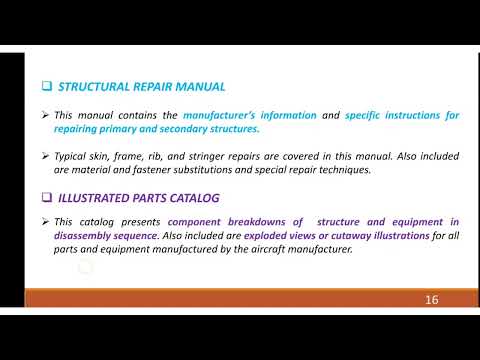 Airworthiness Directives| Service Bulletins| Aircraft Maintenance Manual (AMM) #module10