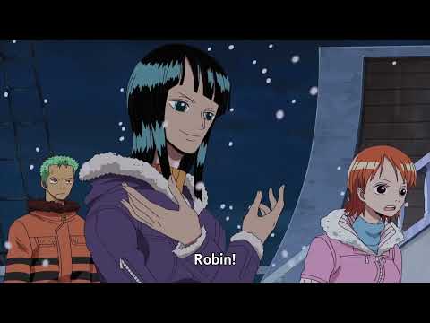 Nico Robin saved Luffy from an attack ( Original dubbed )