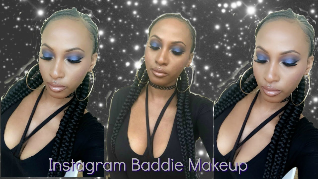 INSTA BADDIE SMOKEY EYE MAKEUP TUTORIAL