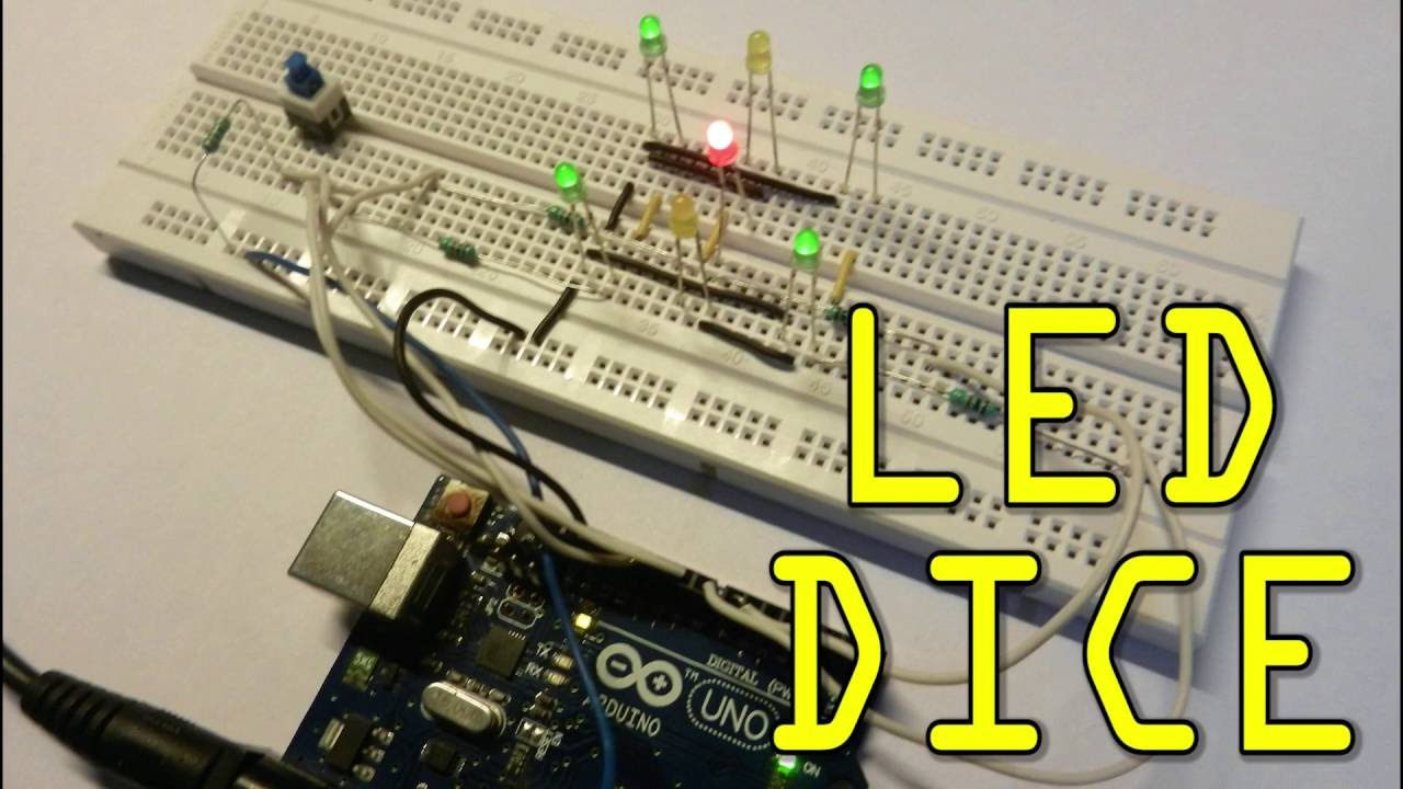 Arduino Project - Dice using LED'S