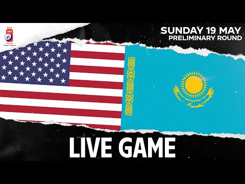 LIVE | USA vs. Kazakhstan | 2024 #IIHFWorlds
