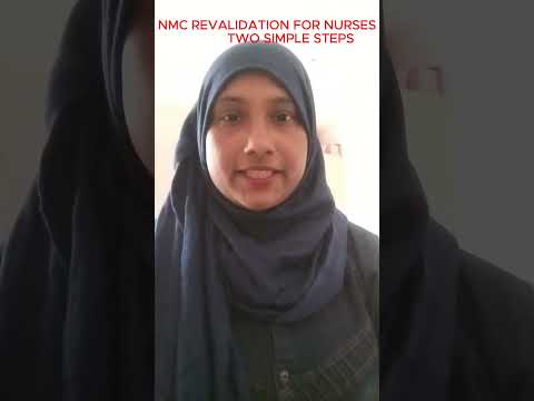NMC REVALIDATION IN TWO SIMPLE STEPS!!!!!