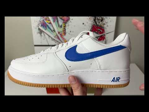 Nike Air Force 1 Low Retro Color of the Month Varsity Royal Review!