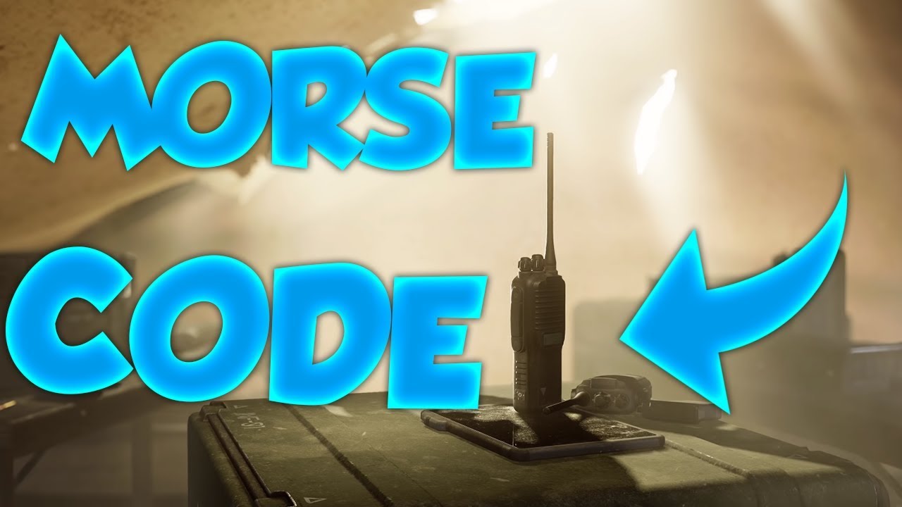 Learn how to (decrypt,decode,solve,etc) morse code