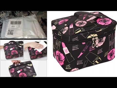 Daraz Online Shopping|makeup Bags and organizer|women Portable Cosmetic Bag||cute travel makeup case
