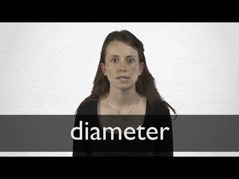 DIAMETER definition and meaning | Collins English Dictionary
