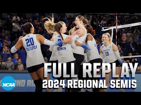 Kentucky vs. Missouri: 2024 NCAA volleyball regional semifinal | FULL REPLAY