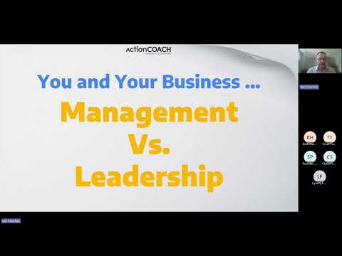 Management -vs- Leadership
