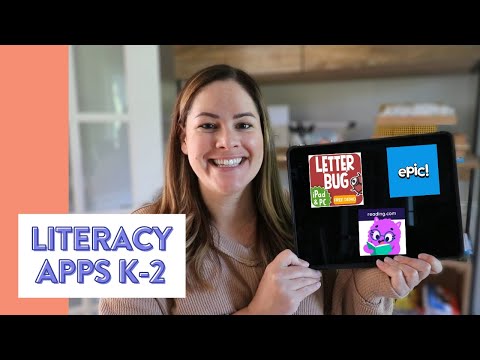 My Favorite Literacy Apps for Kindergarten, First, and Second Grade Students // Best Apps 2023