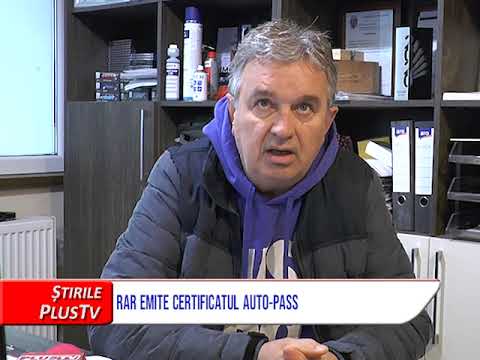 RAR EMITE CERTIFICATUL AUTO-PASS