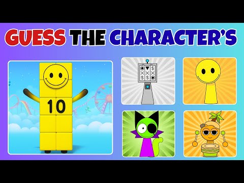 Incredibox Sprunki Characters Reimagined as Numberblocks 🔢🎶✨