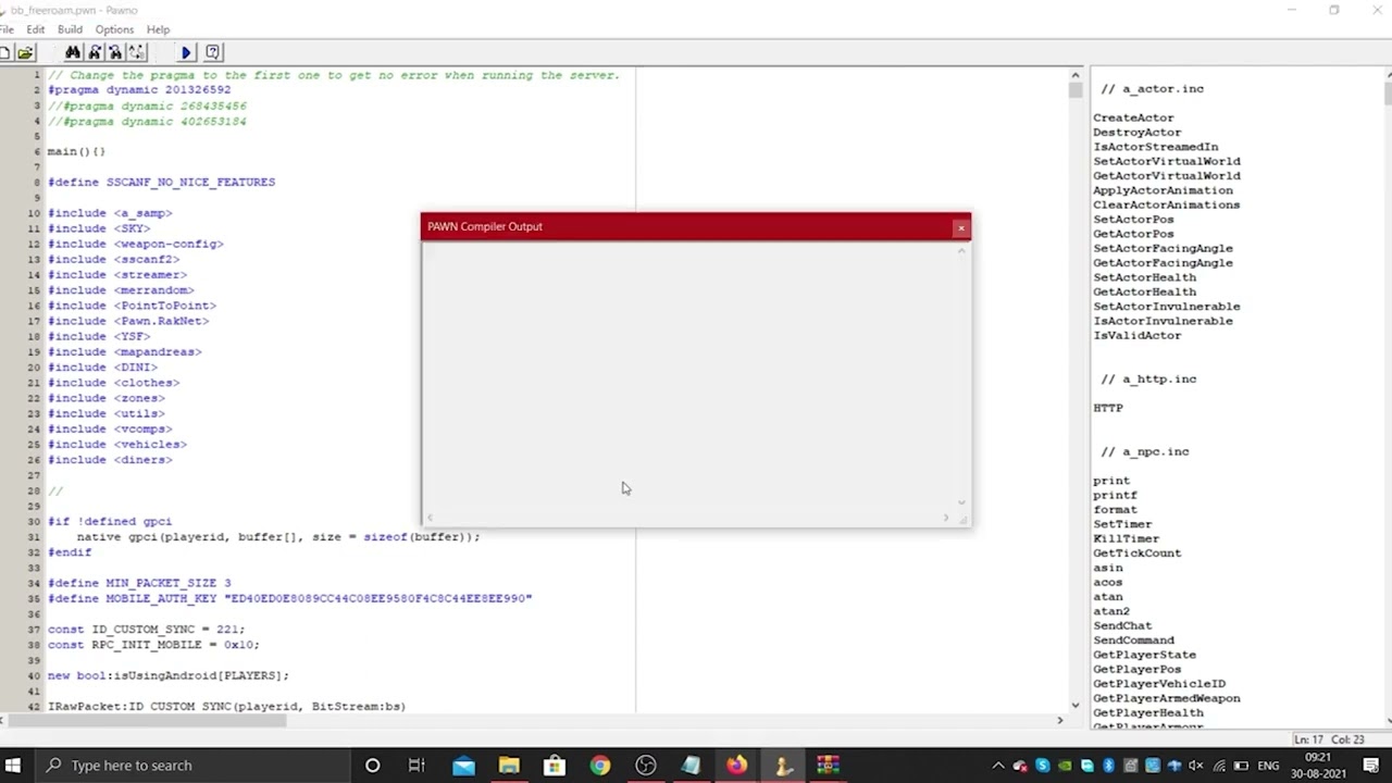 SA:MP Gamemode Compiling Tutorial | eLg  Script | Easy Guide