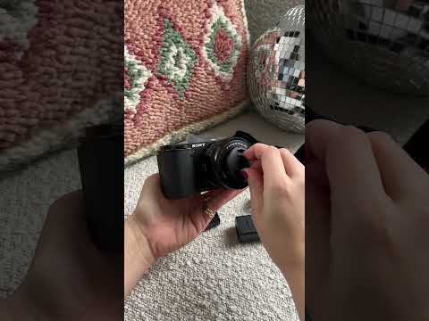 YouTube essentials | Sony zv-e10 unboxing video | vlogging camera