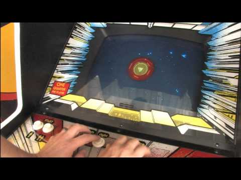 Classic Game Room - STAR CASTLE arcade machine review