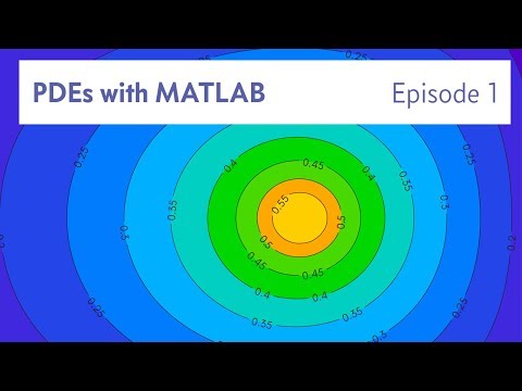 PDEs with MATLAB - Episode 1