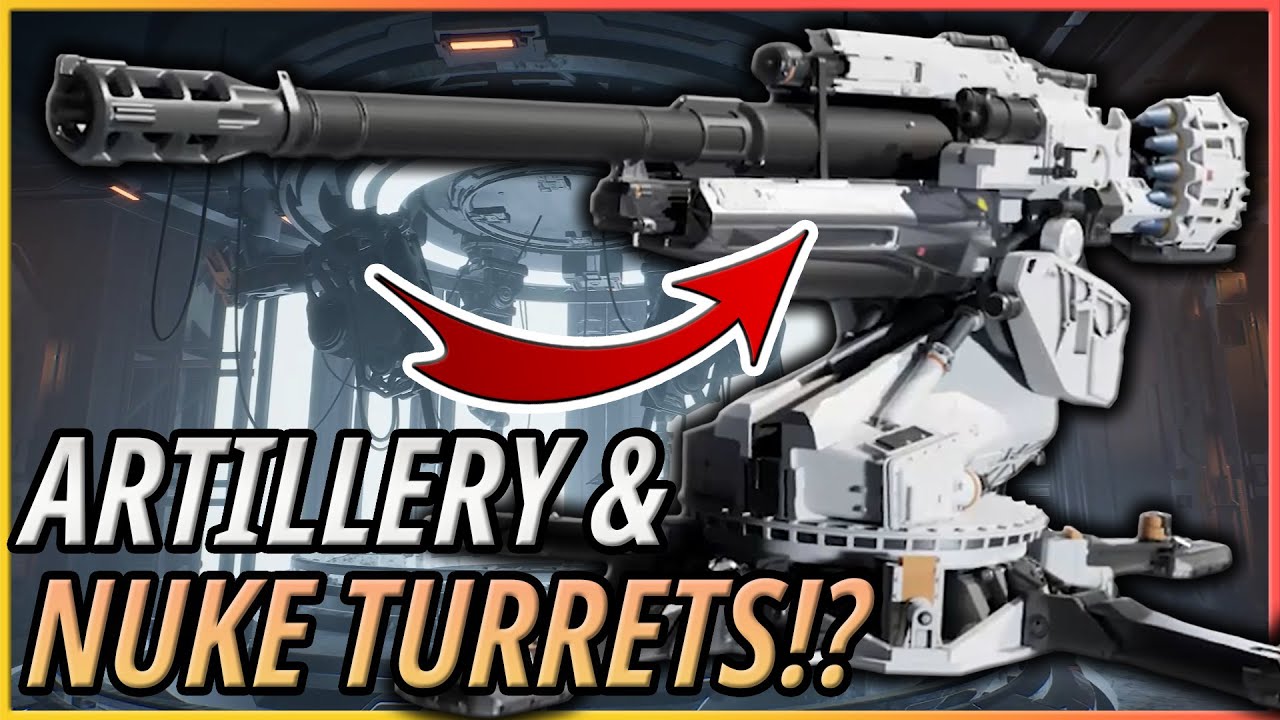 Breaking Down ALL Turrets Shown In Outpost: Infinity Siege So Far
