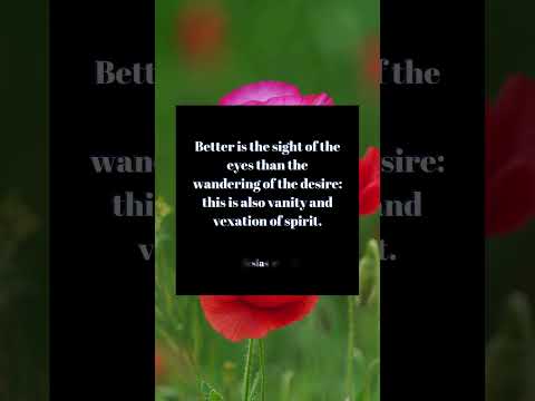 The righteousness of the upright shall deliver them ; Reflecting On Desire; Desire For His Word