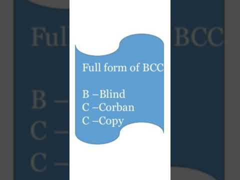 BCC Ka Full Form | Full Form Of BCC | @jasveer