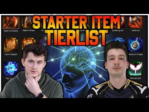 THE IN-DEPTH ITEM TIERLIST WITH DEATHWALKER! (PART 1: STARTER ITEMS)