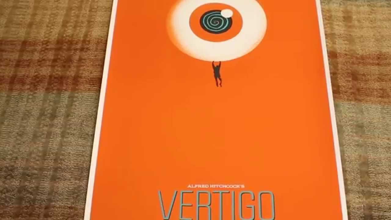 Mondo VERTIGO Gary Pullin Screen Print Alfred Hitchcock Limited art collection Poster Review HD