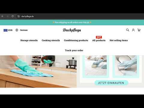 Dachpflega.de Reviews: Dachpflega.de Review - Scam or Legit Shopping Site?