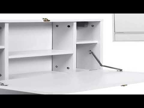 Computer Desk WallMounted Multifunctional Foldable Laptop Desk Writing Table for Home Office