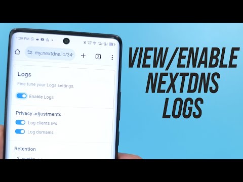 How to Enable and View Logs in NextDNS