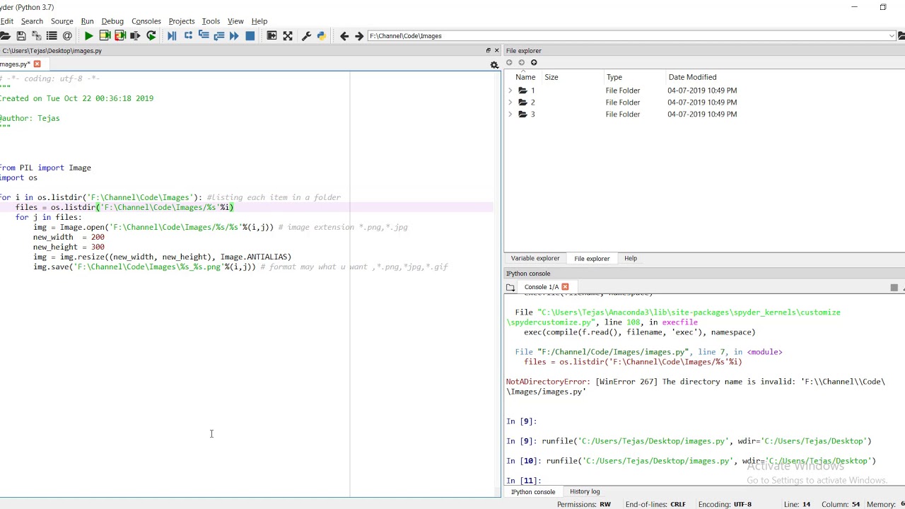 Image Automation Using Python