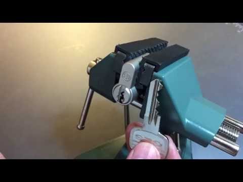 [168] CES Euro Profile Cylinder Picked and Gutted