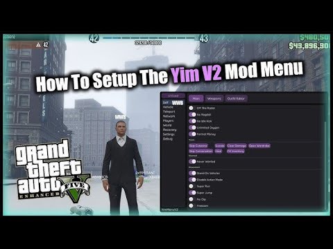 Yim Mod Menu V2 GTA 5 Enhanced | FSL Method, Heist Editor, Money Drop Tutorial