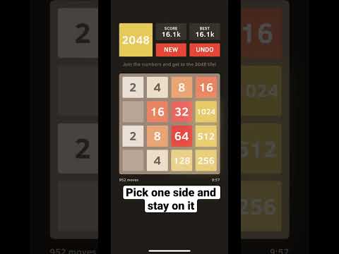How to EASILY win 2048