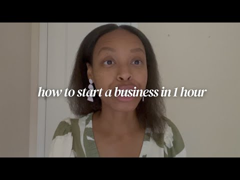 How A Christian Entrepreneur (You) Can Start A Business In Less Than One Hour | Christian Single Mom