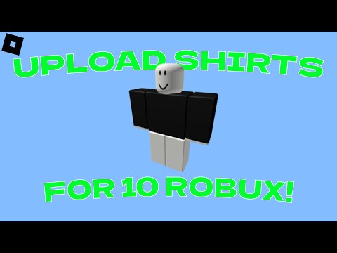 [TUTORIAL] How to create SHIRT ON ROBLOX for only 10 ROBUX! | Roblox