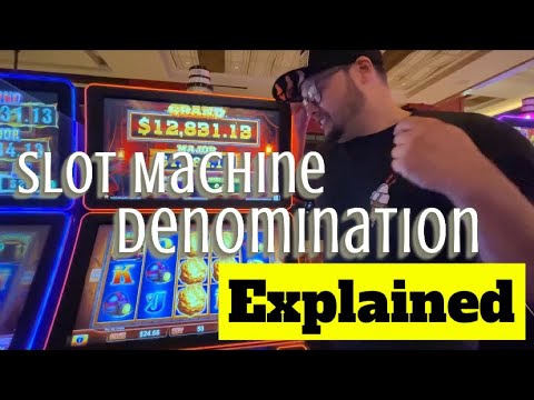 HOW SLOT MACHINE DENOMINATION CHANGE BENEFITS YOU!