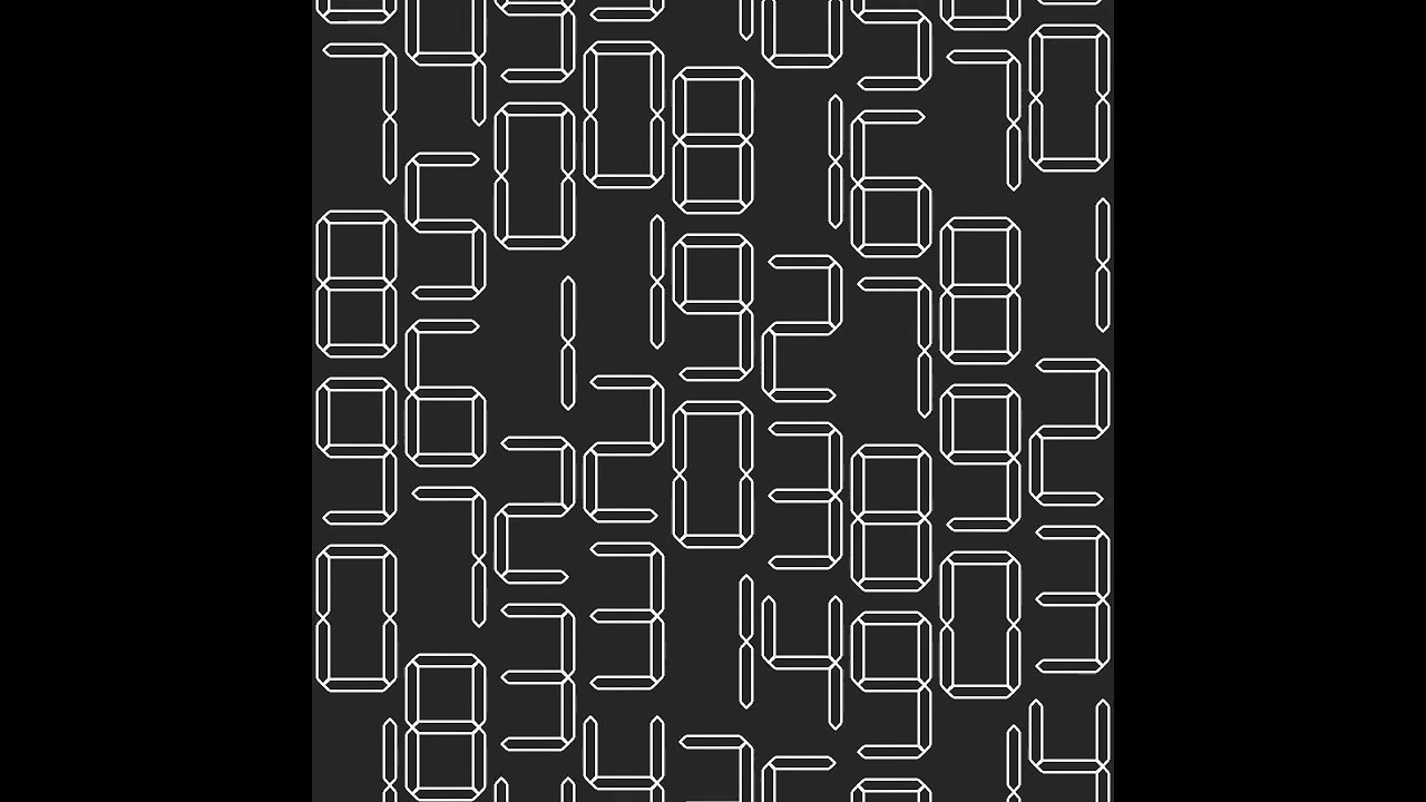 Slider of number.  #openframeworks #programming #creativecoding