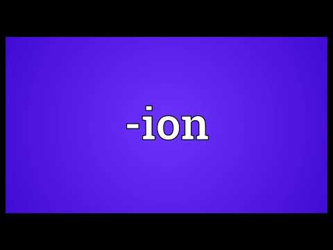 ion Meaning