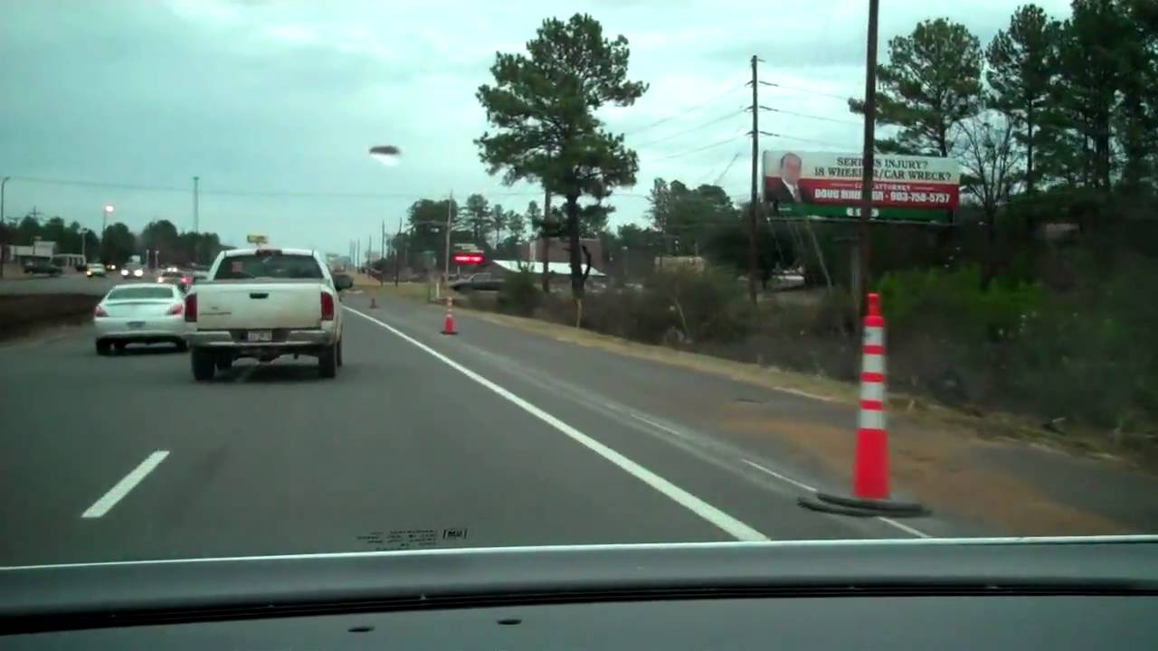 Longview Texas Loop 281 Construction  Jan. 15,2010