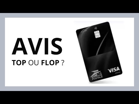 CARTE VISA INFINITE de LA BANQUE POSTALE : Test & Avis (Avantages et Inconvénients)