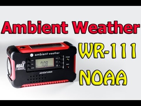 Ambient Weather WR-111 Emergency Radio