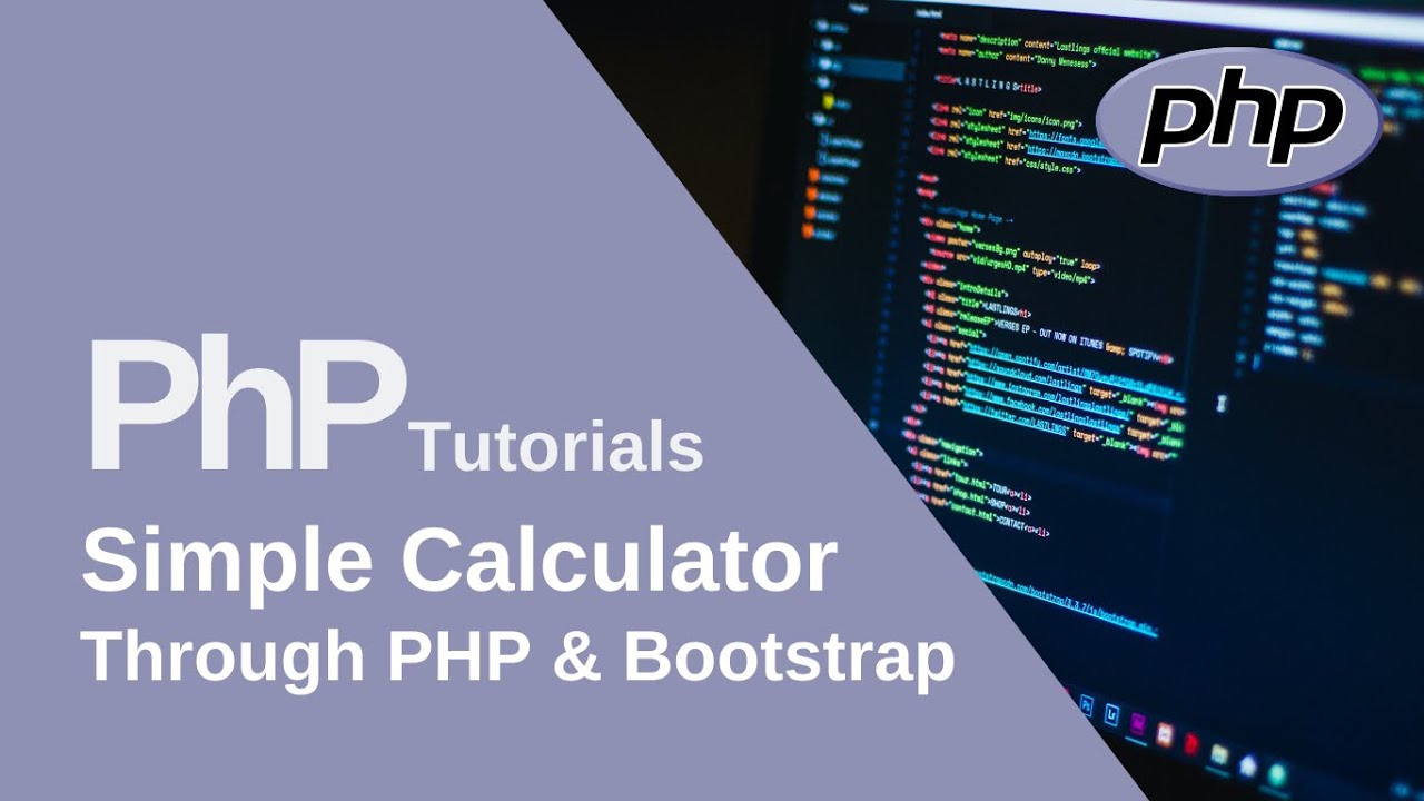 Simple Calculator through PHP & Bootstrap