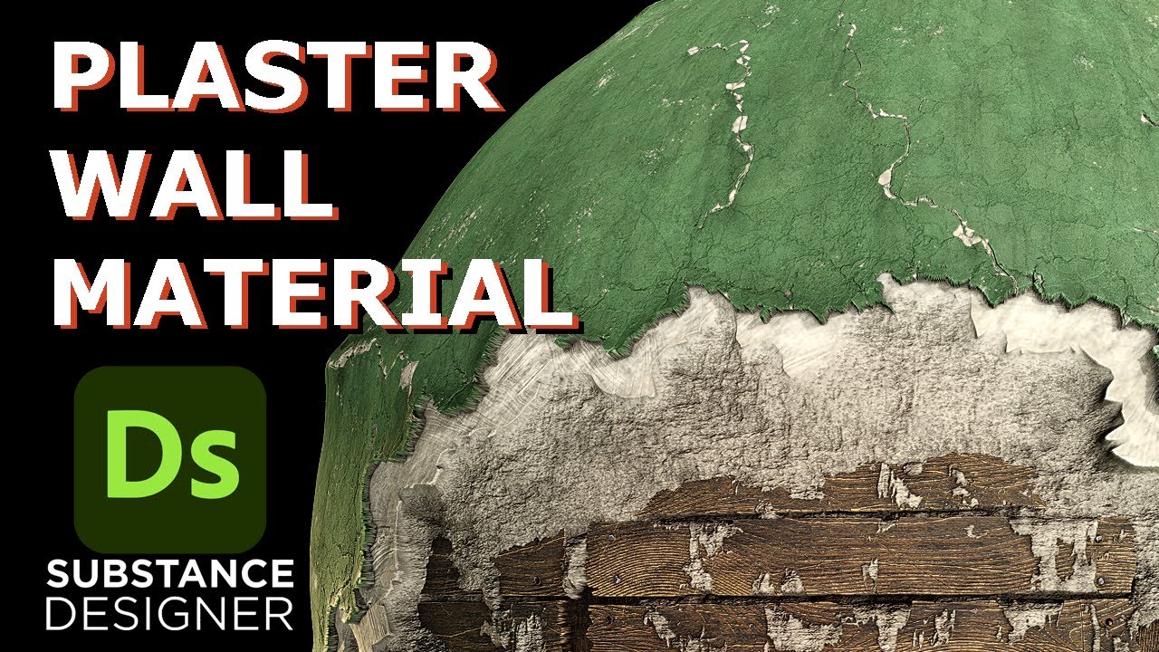 Plaster Wall Material Tutorial - Substance Designer
