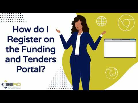 Funding and Tenders Portal Registration