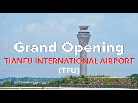 The BRAND NEW Tianfu International Airport (TFU) in Chengdu China! | Jack Xtrip