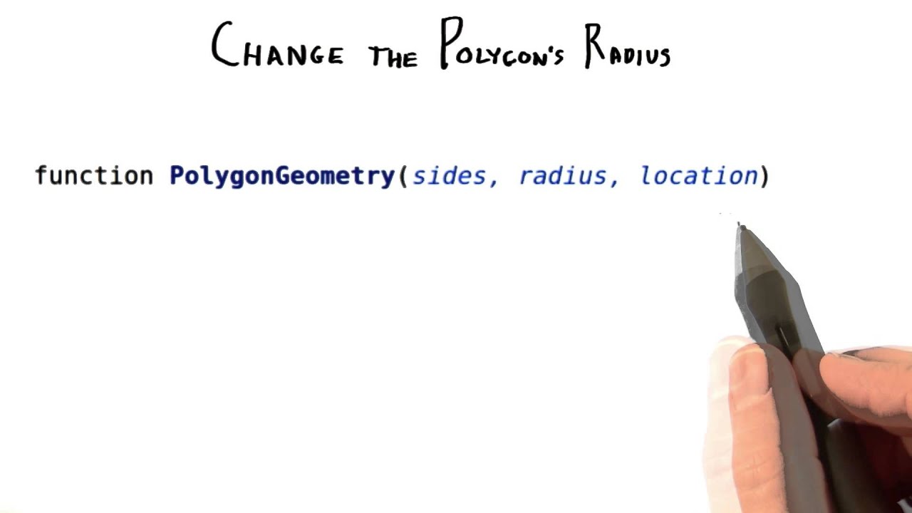 Polygon Radius - Interactive 3D Graphics